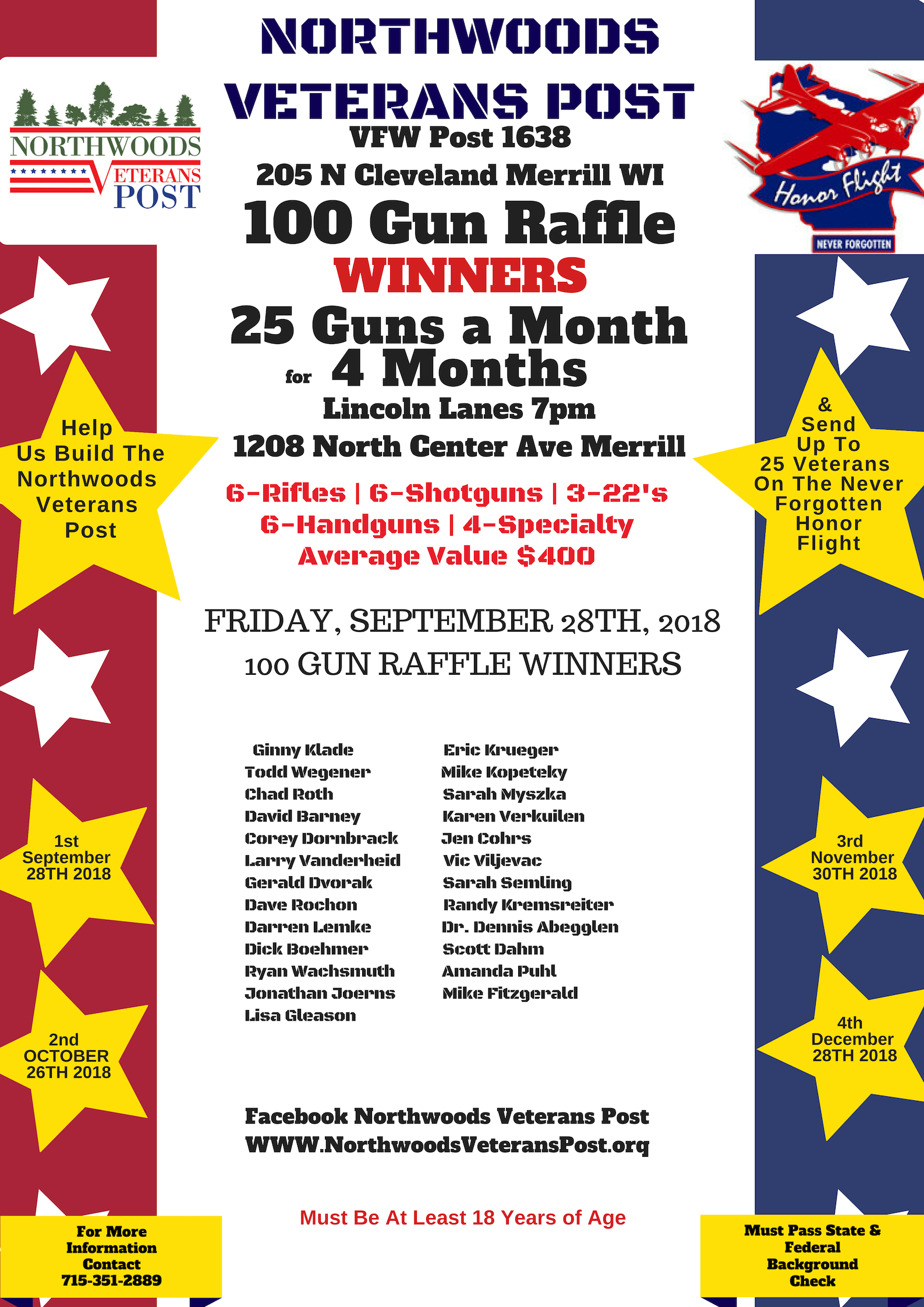 News - Northwoods Veterans Post
